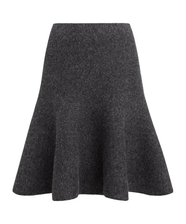 Alaïa Flared High-waist Skirt