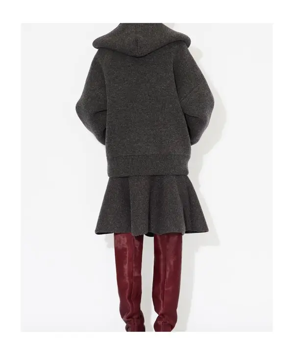 Alaïa Flared High-waist Skirt