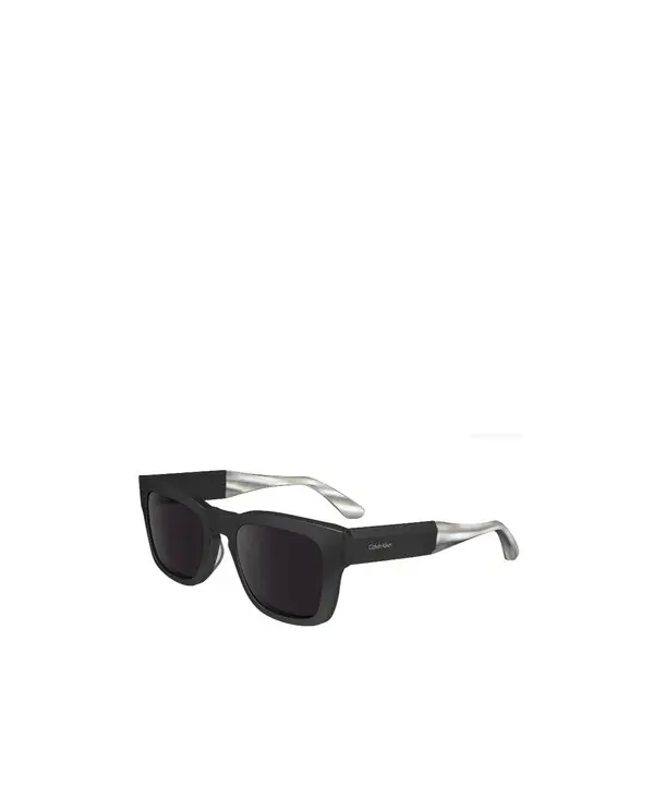 Calvin Klein Rectangular Frame Sunglasses - Black