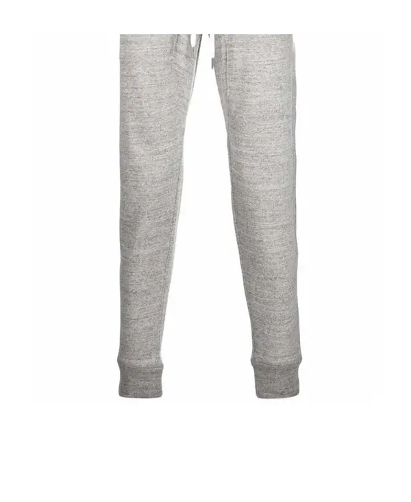 TOM FORD Drawstring Slim Cut Track Pants - Gray