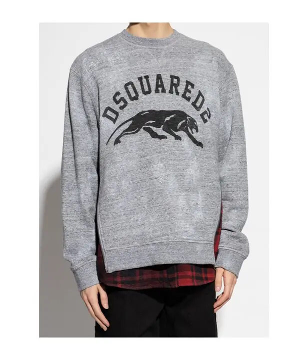 Dsquared2 Logo-printed Layered Sweatshirt