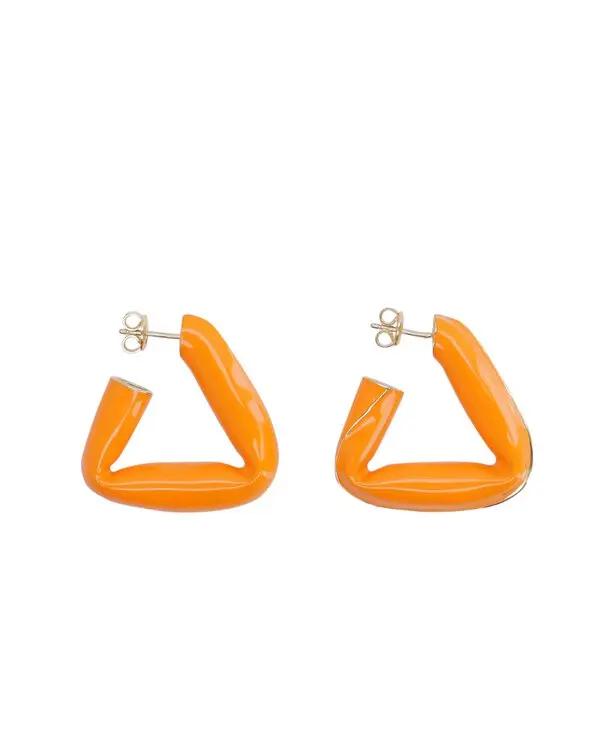 Bottega Veneta Logo Earrings