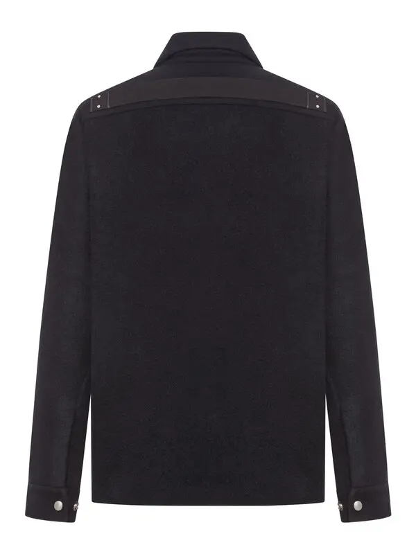 Rick Owens Zip-front Cashmere Jacket