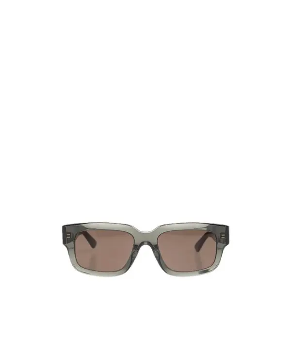 Bottega Veneta Ultrathin Squared Sunglasses - Brown