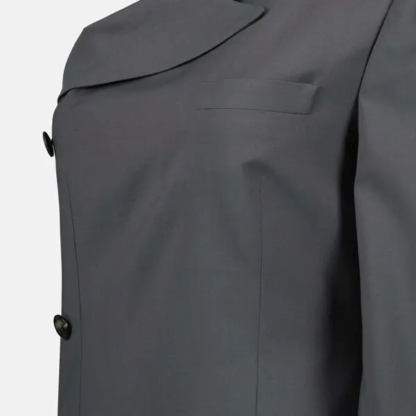 Moschino Long Sleeve Dress With Flap Pockets