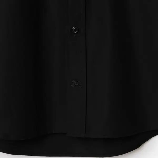 Burberry Ekd-embroidered Cotton Shirt