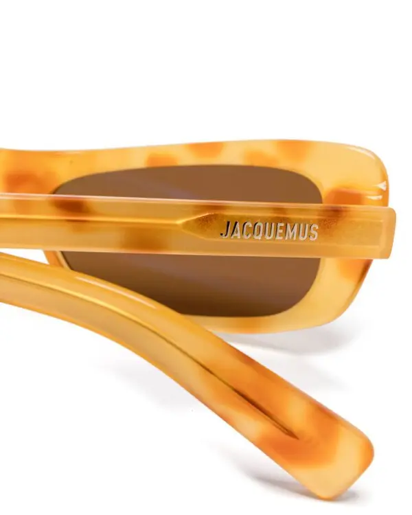 Jacquemus Full Frame Sunglasses - Nude