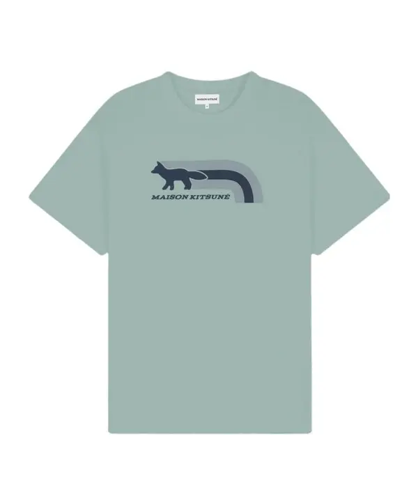 Maison Kitsuné Fox Motif Crewneck T-shirt