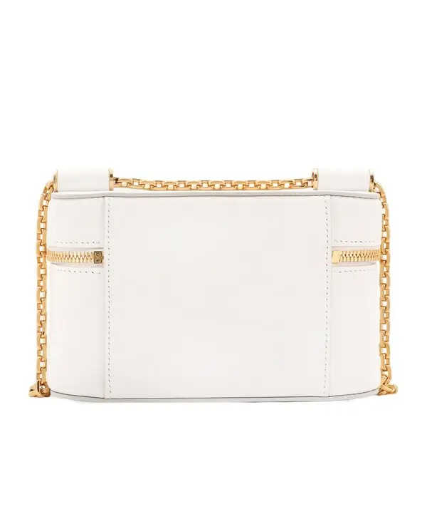Dolce & Gabbana Sicily Logo Plaque Crossbody Bag - White