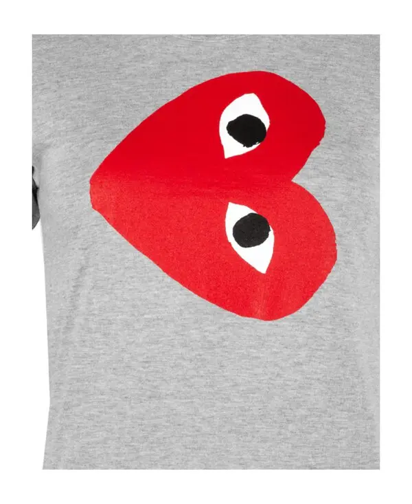 Play Comme Des Garcon Heart Graphic T-shirt