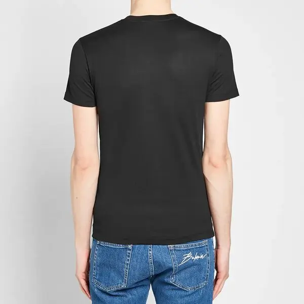 Versace Embroidered Logo T-shirt - Black
