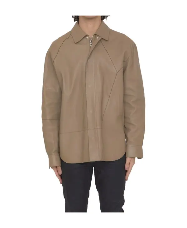 Loewe Puzzle Long-sleeved Shirt - Brown