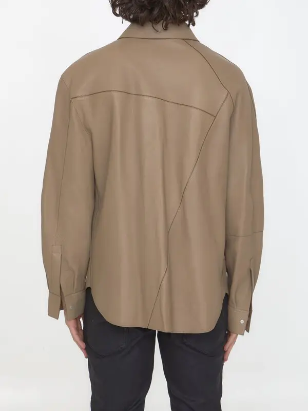 Loewe Puzzle Long-sleeved Shirt - Brown