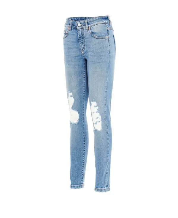 Givenchy Mid-rise Ripped Skinny Jeans