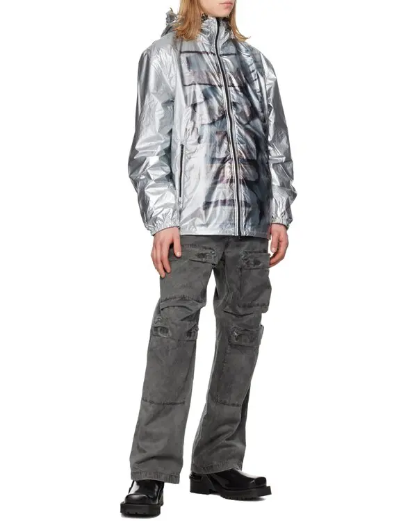 DIESEL® J-otte Hooded Jacket - Silver