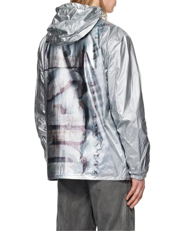 DIESEL® J-otte Hooded Jacket - Silver