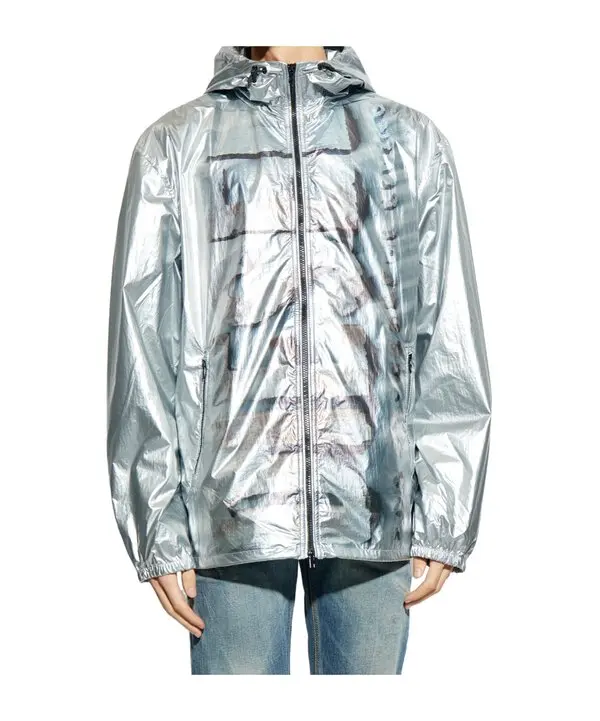 DIESEL® J-otte Hooded Jacket - Silver