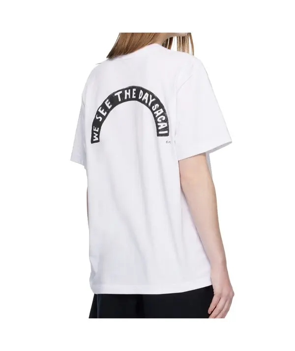 Sacai Graphic Print T-shirt