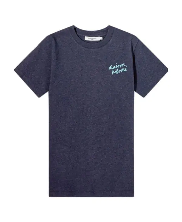 Maison Kitsuné Mini Handwriting Logo T-shirt