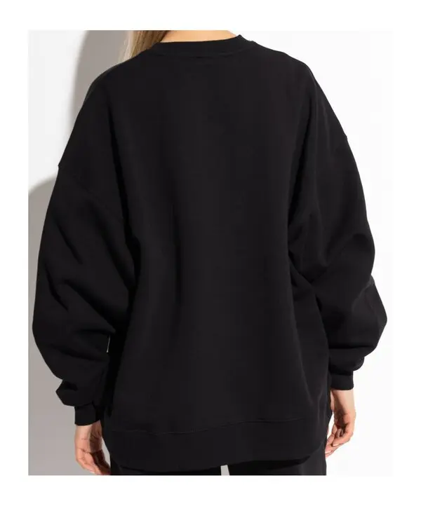 ROTATE BY BIRGER CHRISTENSEN Logo Embellished Sweatshirt - Black