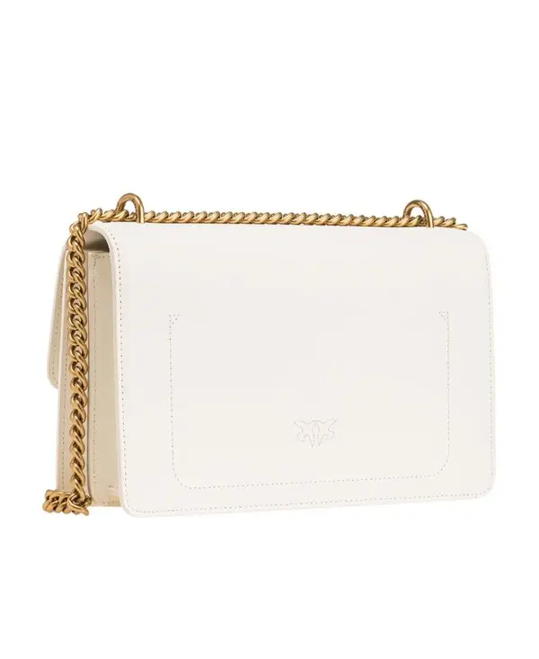 Pinko Love One Classic Shoulder Bag With Logo Plaque