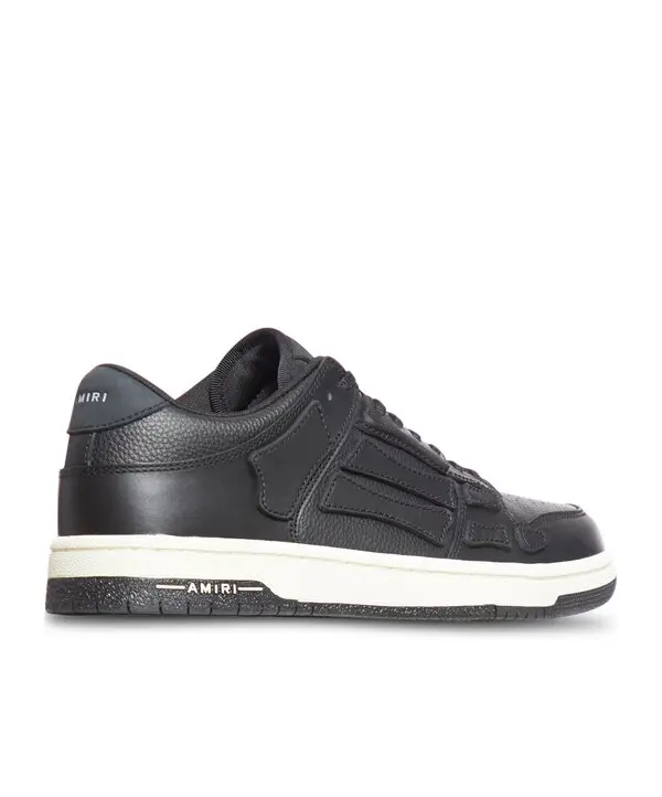 Amiri Low-top Paneled Lace-up Sneakers - Black