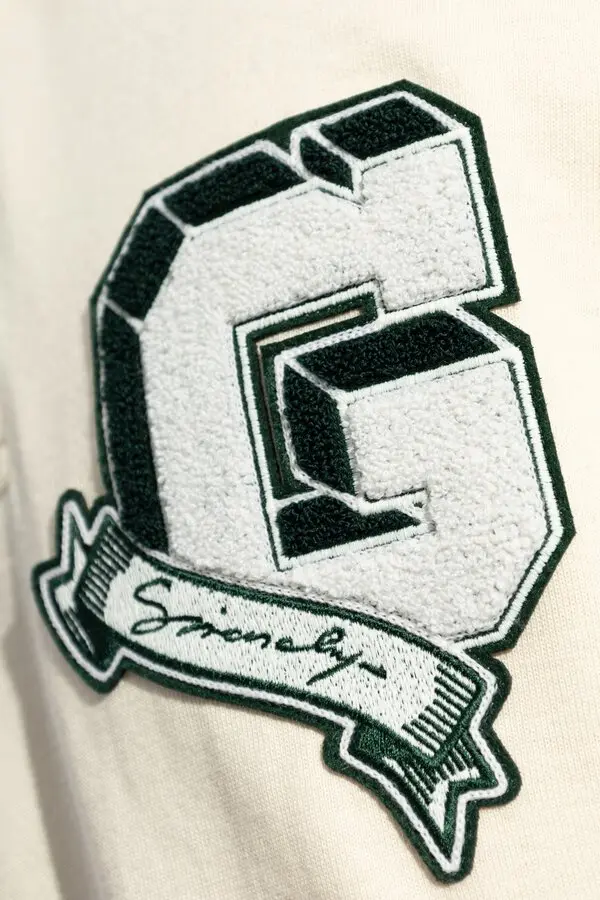 Givenchy Long Sleeve Collared Sweater With Logo Detail