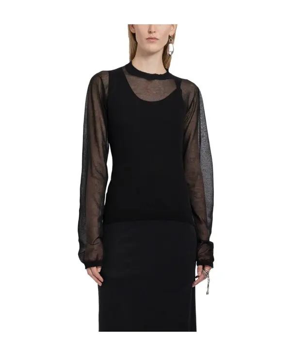 ANN DEMEULEMEESTER Logo Long-sleeve T-shirt