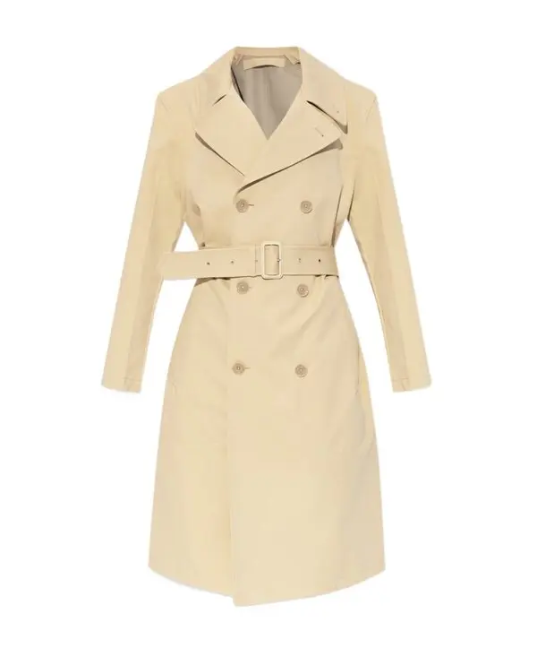 LEMAIRE Double-breasted Trench Coat - Nude