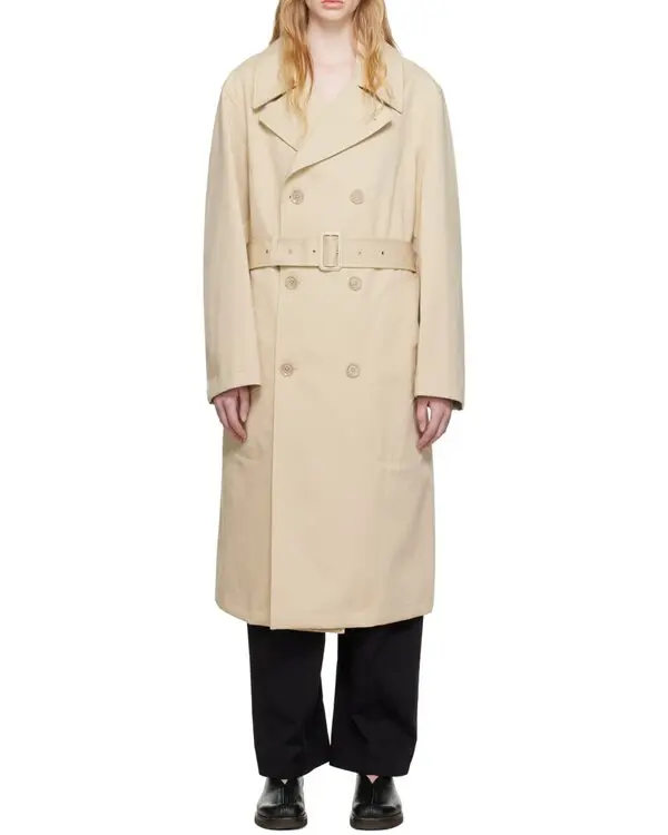 LEMAIRE Double-breasted Trench Coat