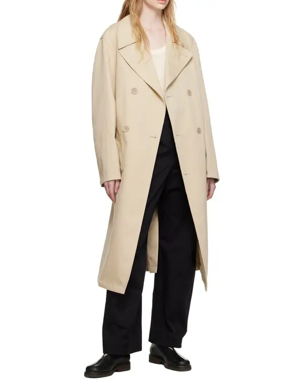 LEMAIRE Double-breasted Trench Coat