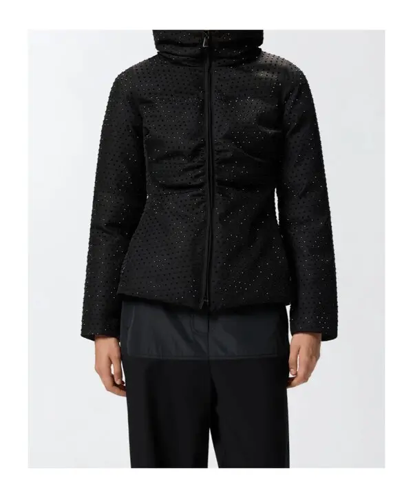 Pinko Nita Embellished Short Padded Jacket