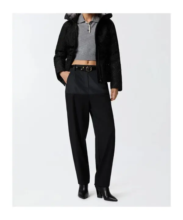 Pinko Nita Embellished Short Padded Jacket
