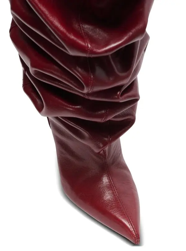 Balmain Wedge Thigh-high Boots