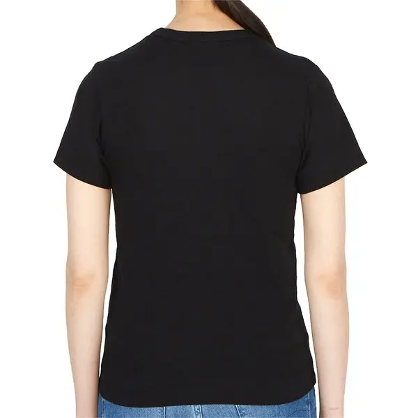 Play Comme Des Garcon Logo T-shirt - Black