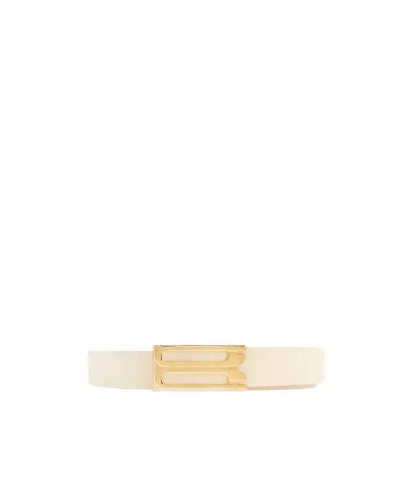 Victoria Beckham Dorian Frame Belt - Ivory