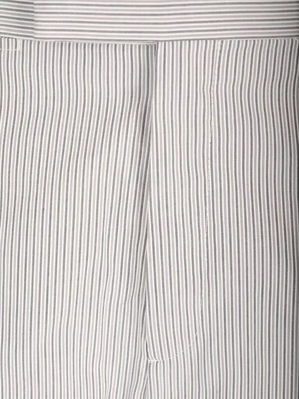 Thom Browne Striped Tailored Shorts - Medium Gray