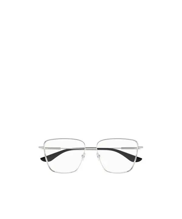 Alexander McQueen Square Frame Eyewear - Gray