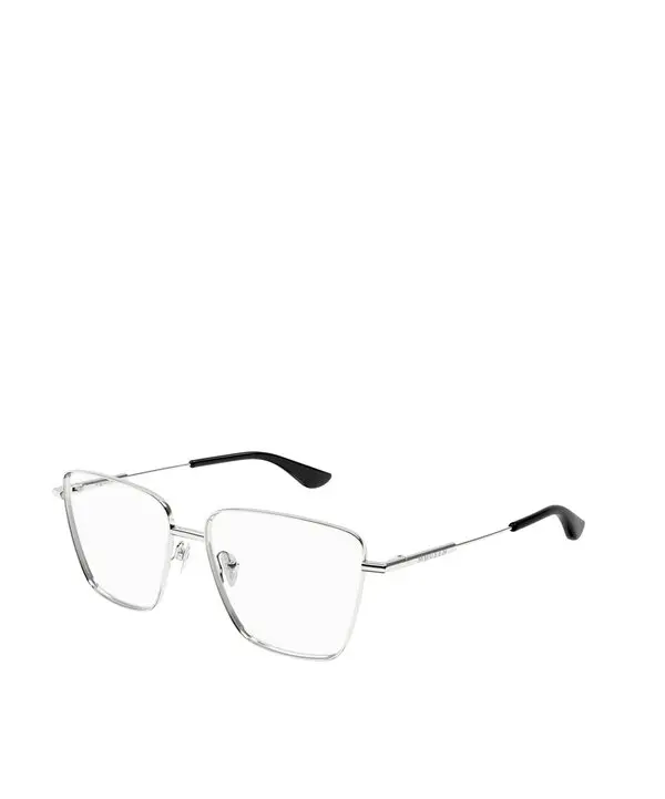 Alexander McQueen Square Frame Eyewear - Gray
