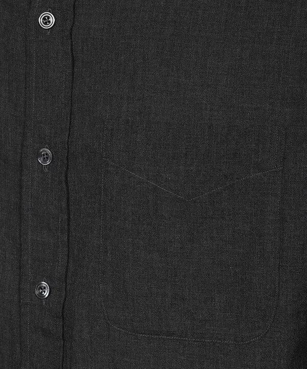 TOM FORD Lapel Long-sleeved Shirt - Black