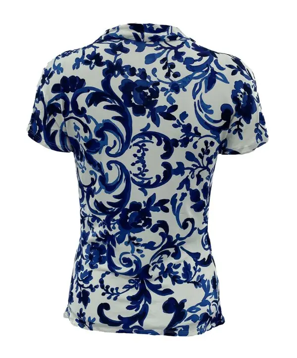 Max Mara Short-sleeved V-neck Top