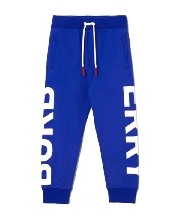Burberry Logo-print Track Pants - Blue