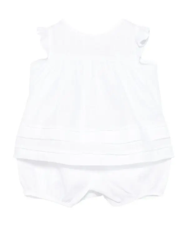 IL GUFO Linen Shorts Set - White