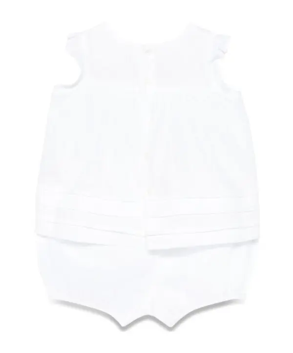IL GUFO Linen Shorts Set - White