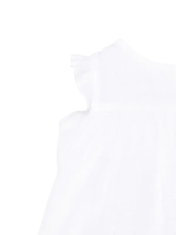 IL GUFO Linen Shorts Set - White