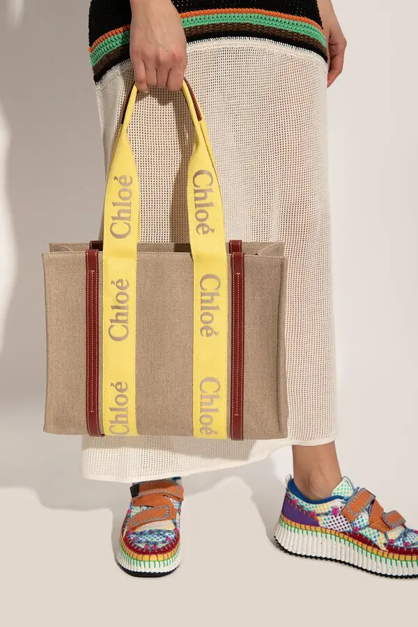Chloé Logo Tote Bag