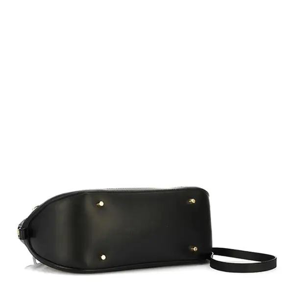 Burberry Spliced Logo Handbag - Black