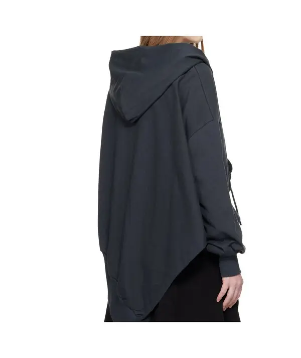 Yohji Yamamoto Asymmetrical Terry Hoodie