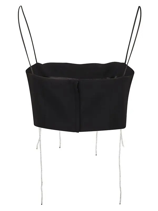 Giuseppe Di Morabito Tassel Detail Cropped Vest