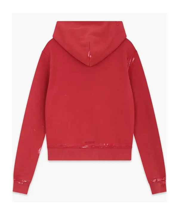 We11Done Pierced Zip-up Hoodie